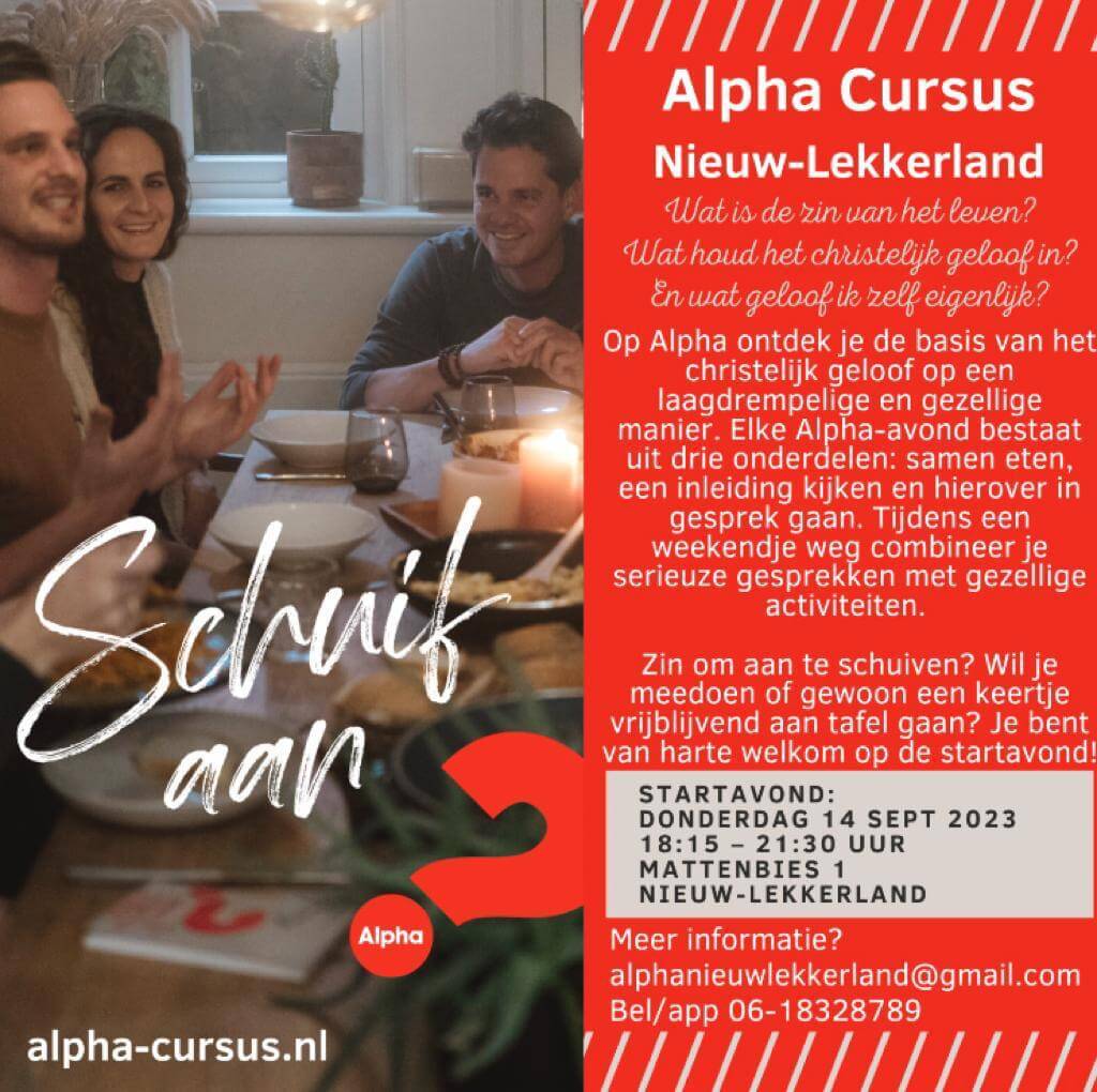 Alpha cursus Nieuw-Lekkerland • Keerpunt