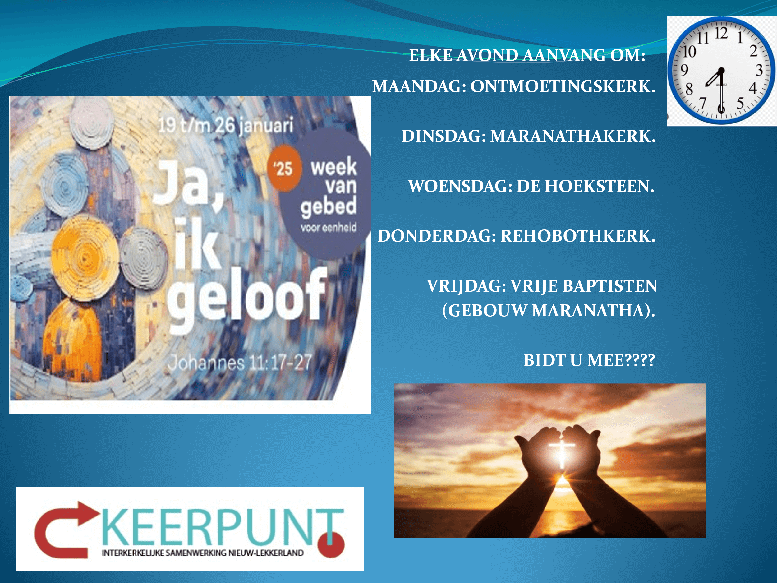 Week van gebed 2025 • Keerpunt